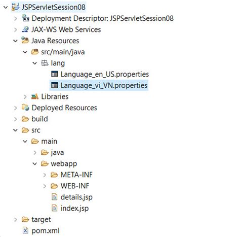 Java Web Tìm hiểu về đa ngôn ngữ với Internationalization và Localization trong JSP Servlet sử