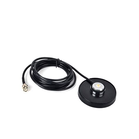 Hys Nmo Magnetic Base Mount With 5m 16 4ft Rg58 Cable Bnc Male