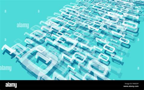 Abstract Art Background Computer Binary Code Vector Conception Stock