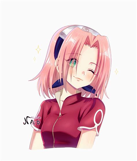 Sakura Haruno By Naochiarts On Deviantart
