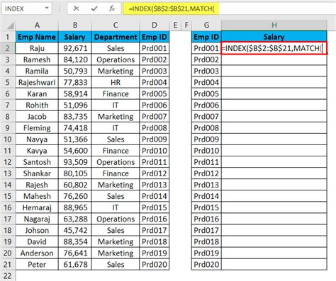 Alternative To VLOOKUP INDEX MATCH LOOKUP Function