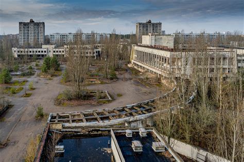 View Of The Central Square Of Pripyat Oc March 2020 Rchernobyl