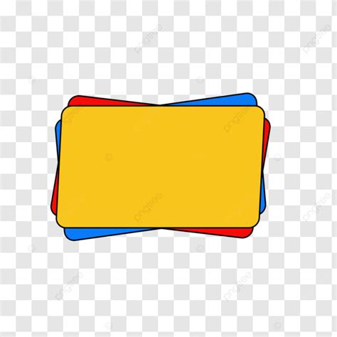 노란색 제목 상자 레이블 텍스트 배너 디자인 제목 상자 상표 텍스트 상자 Png 일러스트 및 Psd 이미지 무료 다운로드 Pngtree