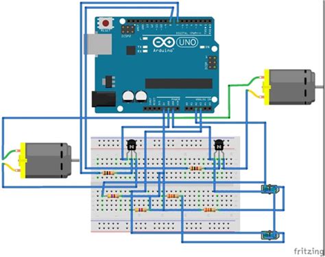 line follower robot without microcontroller circuit diagram circuit