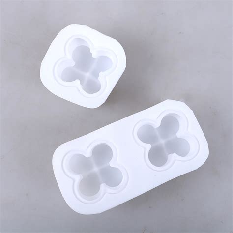 Dazzte 2pcs Bubbl Mold Cube Molds Diy Candles Mould Wax Aromatherapy