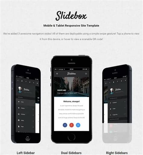 Good Html Mobile App Templates Designs