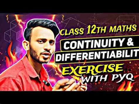 EXERCISE 5.3 CONTINUITY AND DIFFERENTIABILITY |CLASS 12TH MATHS| |@Munilsirmaths BOARDS PYQ ...