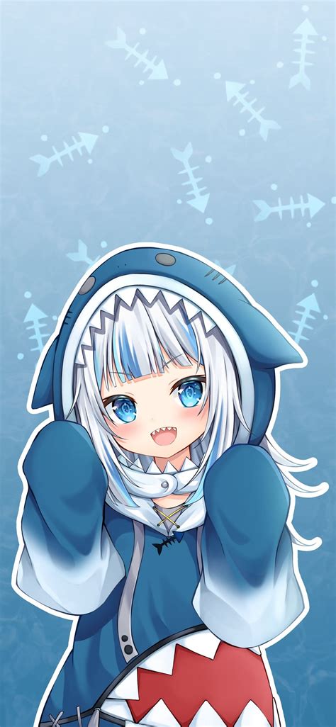 Anime Shark Girl Wallpapers Wallpaper Cave