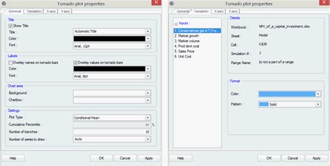 Tornado Plot Vose Software