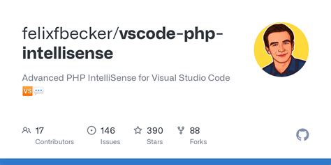 GitHub Felixfbecker Vscode Php Intellisense Advanced PHP IntelliSense For Visual Studio Code