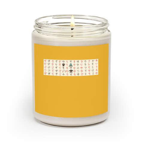 Ninja Hiragana Chart With Phonetic Variations112 Scented Candles Sold