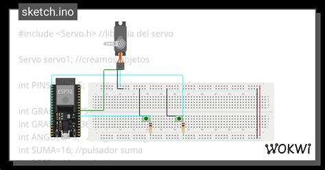 Servo Juanes Wokwi Esp32 Stm32 Arduino Simulator