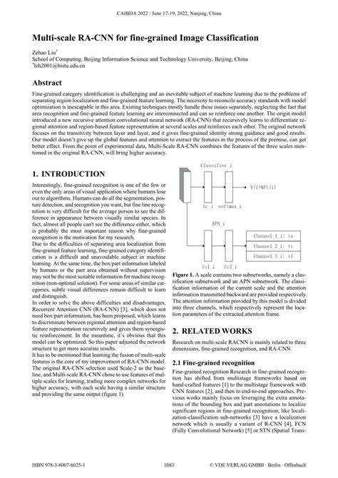 Pdf Multi Scale Ra Cnn For Fine Grained Image Classification