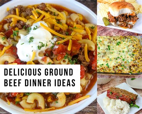 Delicious Ground Beef Dinner Ideas Just A Pinch