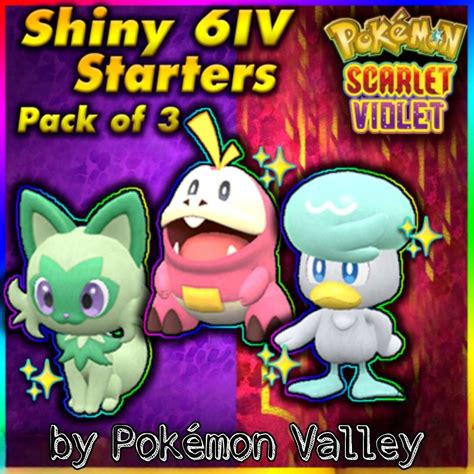 Shiny Starter Pokemon