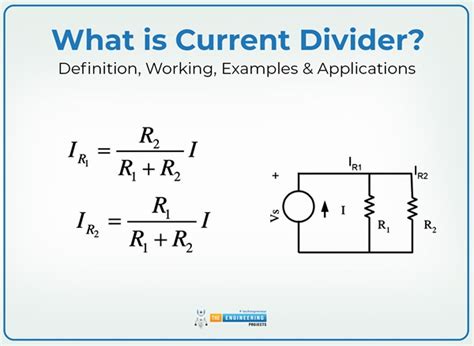 What Is Current Divider Definition Working Examples And Applications The Engineering Projects