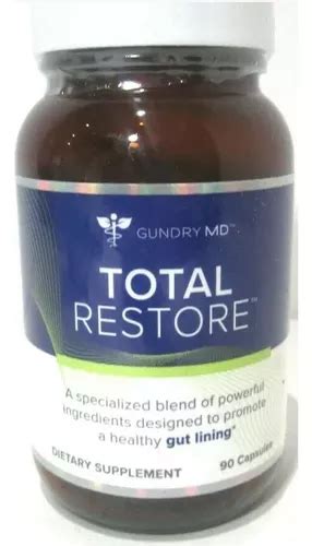 Gundry Md Total Mezcla De Soporte Intestinal Restore Gut 90 Cuotas