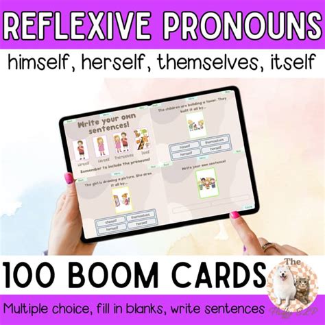 Reflexive Pronouns Himself Herself Themselves Itself By The Fluffy Slp