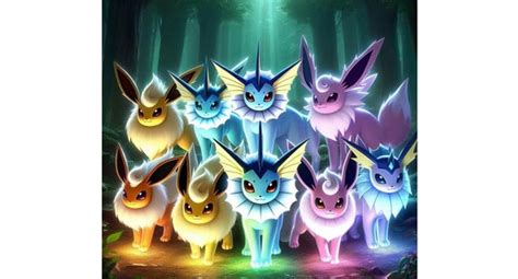 Shiny Eevee Pokemon Wallpaper