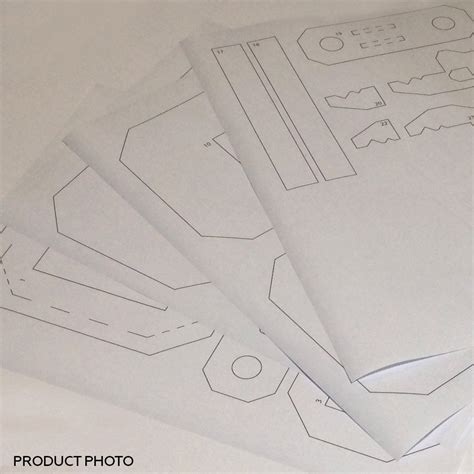 Robotic Arm DIY With Foamcore PDF Templates For Printing Etsy