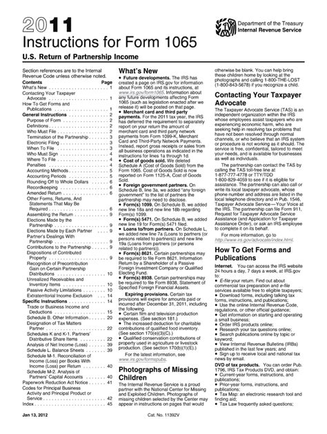 Form 1065 Instructions Fill Out And Sign Printable Pdf Template