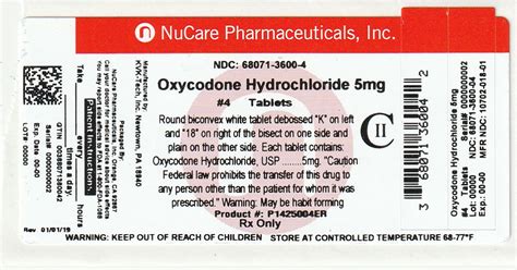 These Highlights Do Not Include All The Information Needed To Use Oxycodone Hydrochloride