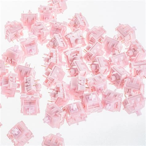 HỘP 45 SWITCH KTT BABY PINK (LINEAR/5 PIN)