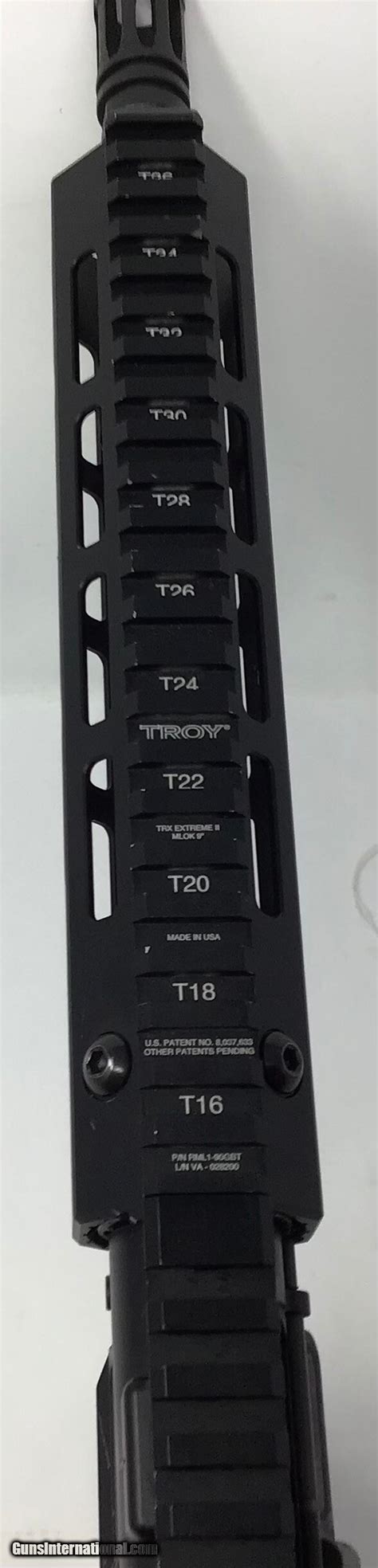 Troy Defense Carbine Spc A3 Optic Ready Scar Ca3 16bt 19 556x45mm Nato