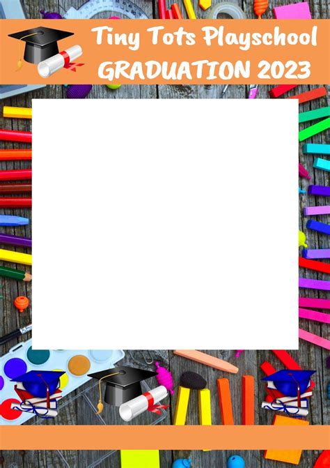 Preschool Graduation Selfie Frame