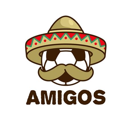 Mexican Football Academy Cartoon Mascot Flat Design Style 12736250 Vector Art At Vecteezy