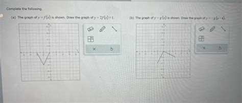 solved a the graph of y f x is shown draw the graph of