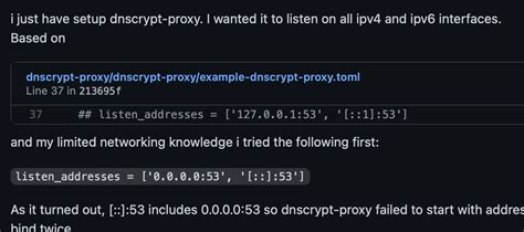 Confusing Handling Of · Issue 1588 · Dnscryptdnscrypt Proxy · Github