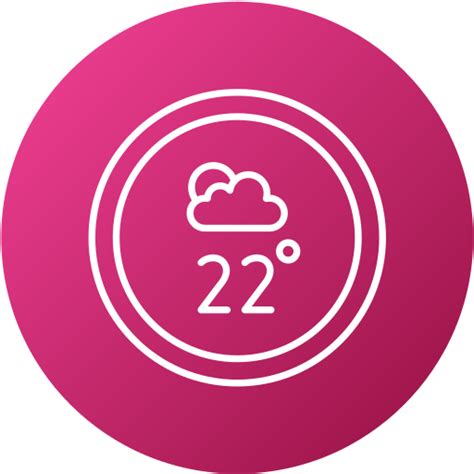 Thermostat Generic Gradient Fill Icon