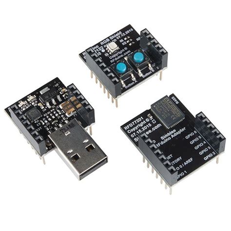 three different types of microconsers sitting next to each other on a