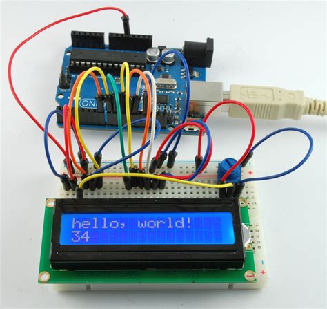 Arduino Code Arduino Lesson 11 Lcd Displays Part 1 Adafruit Learning System
