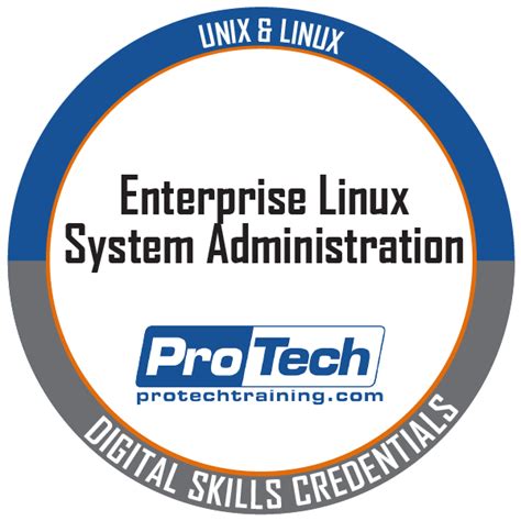 Enterprise Linux System Administration Credly