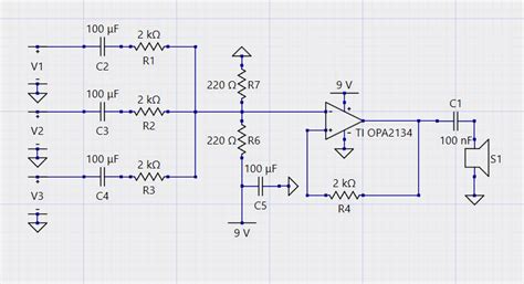 Question About Summing Amp Design Relectricalengineering