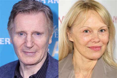 Liam Neeson Says He Is ‘madly In Love With Pamela Anderson After