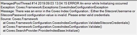 Nullreferenceexception When Trying To Load Coveo Indexes In Indexing