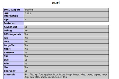 Php5연동 Curl 설치