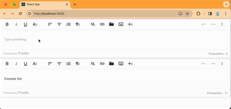 Usestate Hook Manage Froala React Wysiwyg Editor State