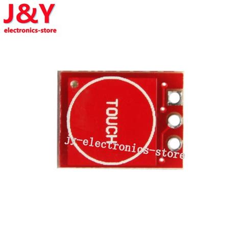 2pcs Ttp223 Capacitive Touch Switch Button Self Lock Module For Arduino Ebay