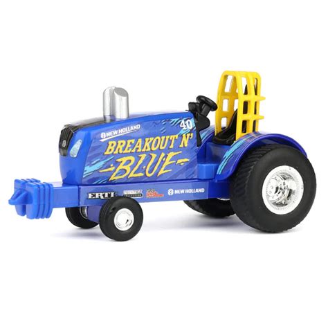 1 64 Ertl Toy New Holland Puller Tractor Breakout N Blue