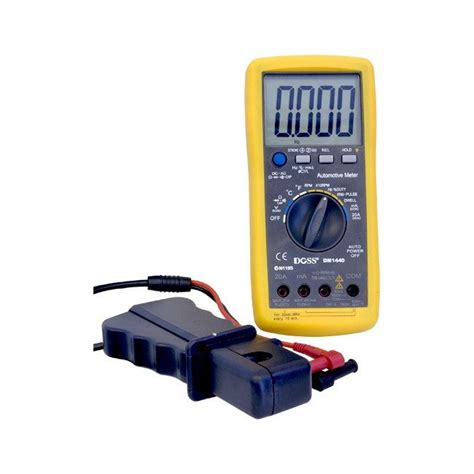 Doss Digital Automative Engine Analyzer Multimeter With Inductive Pick