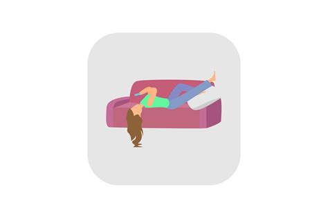 Lazy Character Illustrations Graphic By Kamandakastudio Creative Fabrica