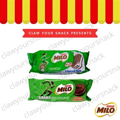 Jual Milo Cookies Original Choco Choco And Milk Shopee Indonesia