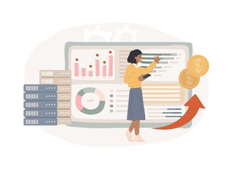 Data Monetization Isolated Concept Illustration 46805963 Vector Art At