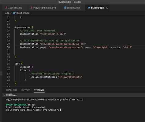 BUG I Am Trying To Use AxeBuilder For Accessibility Testing Its Giving Me Dependency