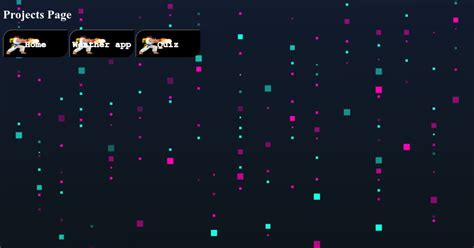 Projects Page