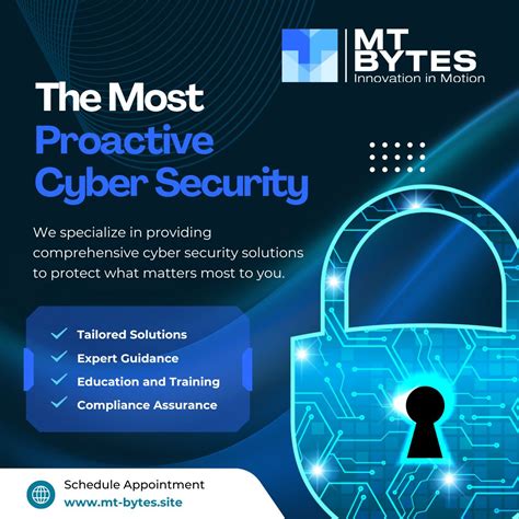 Cybersecurity Proactivesecurity Tailoredsolutions Businessprotection… Mt Bytes